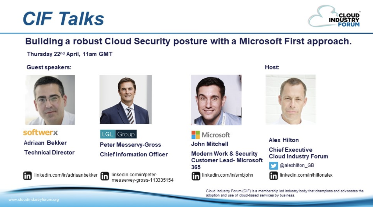 Building a robust Cloud Security posture with a Microsoft First ... Building a robust Cloud Security posture with a Microsoft First ...